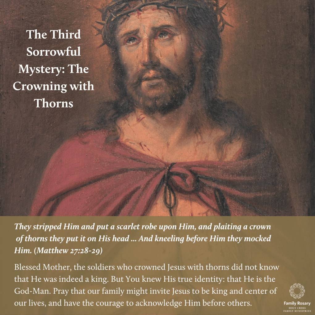Praying the Rosary: The Sorrowful Mysteries