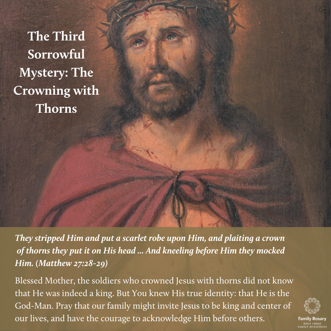 Praying the Rosary: The Sorrowful Mysteries