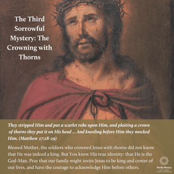Praying the Rosary: The Sorrowful Mysteries